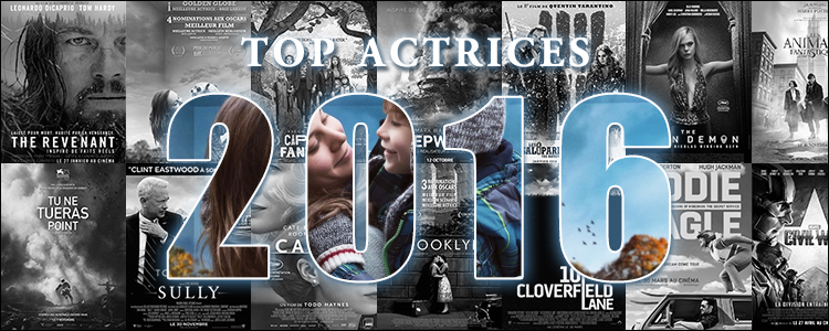 [Classement] Top Actrices 2016 | Cinérama